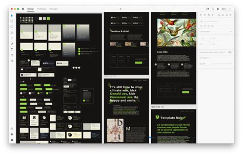 Radical Free Template UI Kit Adobe Xd On Behance