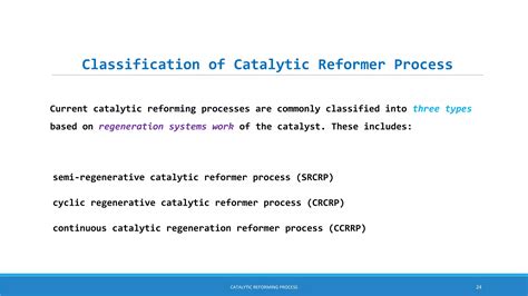 Catalytic Reforming Process Ppt