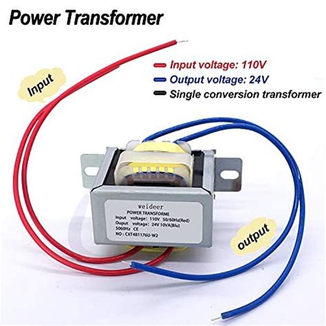 Input 110v 50 60hz Output 24v 10va Power Transformer Ac Ac Single Phase Ebay