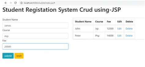 JSP CRUD Tutorial Tutusfunny