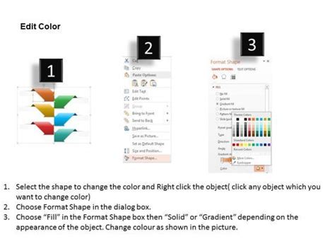 Business Diagram Arrows For Marketing Planning Process Presentation Templat