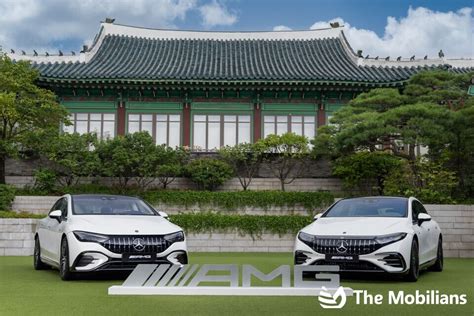메르세데스 벤츠 코리아 메르세데스 마이바흐 Eqs Suv와 비전 Amg 국내 최초 공개