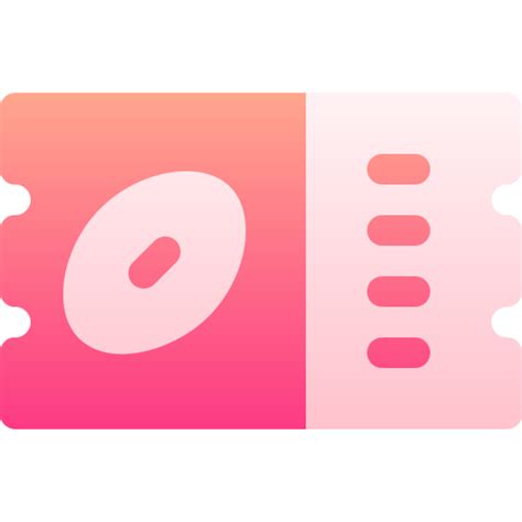 Ticket Basic Gradient Gradient Icon Ticket Basic Gradient Gradient Icon