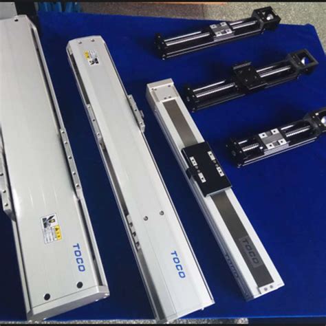 toco factory sell high precision xyz axis industrial robot assemble single linear module semi