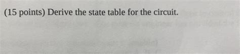 Solved 3 A Sequential Circuit With Two D Flip Flops A And