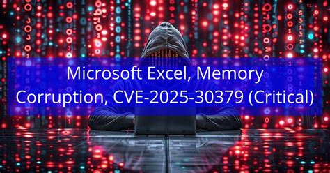 Microsoft Excel Memory Corruption Cve 2025 30379 Critical Dailycve