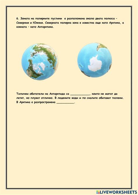 Природни зони … Free Interactive Worksheets 1693025