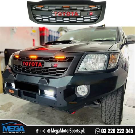 Toyota Hilux Vigo Led Gr Style Front Grill Mega Motor Sports