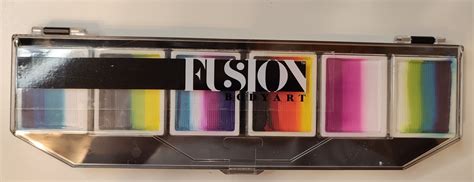 Аквагрим Fusion палетка радужный взрыв 610 отзывы