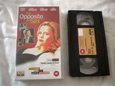 The Opposite Of Sex Vhs Christina Lisa Kudrow M Donovan In Very Good Condition £3 99 Picclick Uk