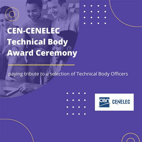 Cen And Cenelec On Linkedin 📣 The 2021 Edition Of The Cen And Cenelec Technical Body Awards Took