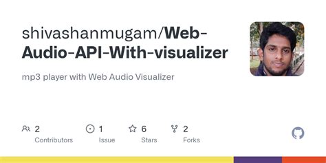 GitHub Shivashanmugam Web Audio API With Visualizer Mp3 Player With