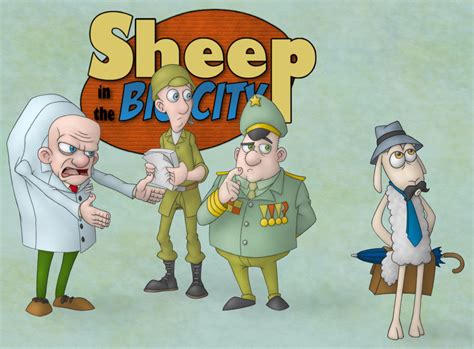 Artstation Sheep In The Big City Fan Art