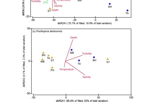 5 Distance Based Rda Ordination Relating Environmental Variables To