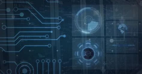 Animation Of Radar Arc Reactor Globe A Stock Video Pond