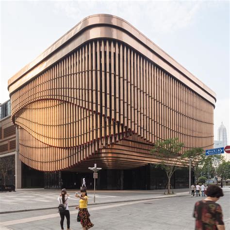 Foster And Heatherwick Build Shanghai Arts Centre With Curtain Like Facade
