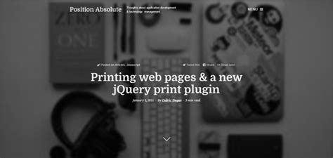 8 Best Jquery Print Page Plugins Code Geekz