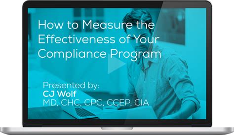 Register For The How To Measure Your Compliance Programss Effectiveness Webinar