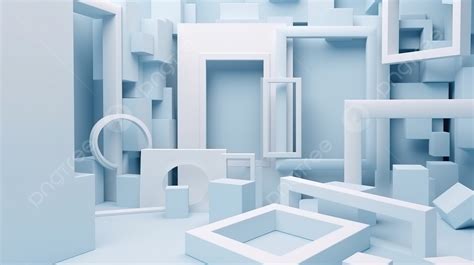 3d 평면도에서 파란색과 흰색 파스텔 장면이 있는 빈 프레임 흉내내기 창의적인 디스플레이 아이디어 3d 실린더 3d 프레임 디스플레이 배경 배경 일러스트 및 사진 무료