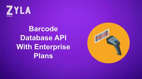 Barcode Database Api With Enterprise Plans Zyla Api Hub Blog