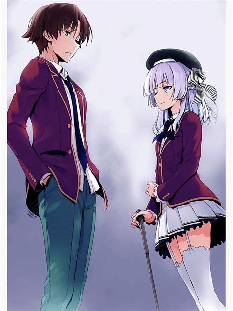 Kiyotaka Ayanokouji X Arisu Sakayanagi Classroom Of The Elite Poster