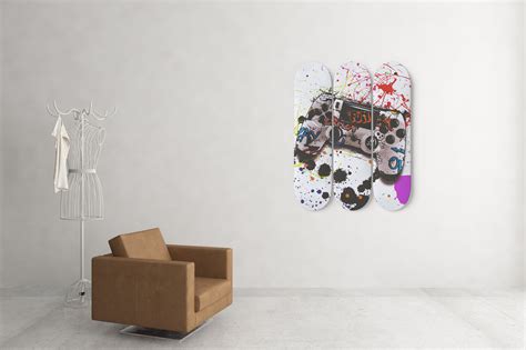 Playstation Controller Graffiti Skateboard Wall Art Gamers Street Gall