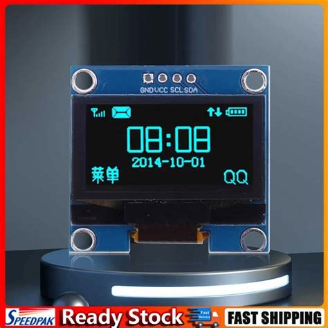 Modulo Oled 13andand 128x64 Driver Ssh1106 Per Arduinoraspberry Pi 4 Pin