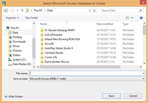 Koneksi Database Dengan Kontrol Data Dao