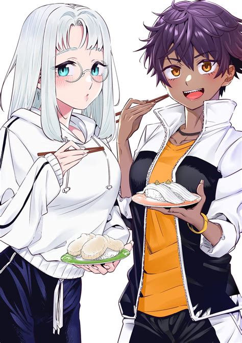 Asuka And Hina Dosanko Gyaru Wa Namaramenkoi Drawn By Ikada Kai