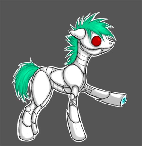 robot pony by DISUNITE on DeviantArt