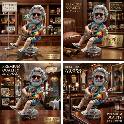 Jerry Garcia Grateful Dead Bobblehead Best Deal 6995 On June 7 2026