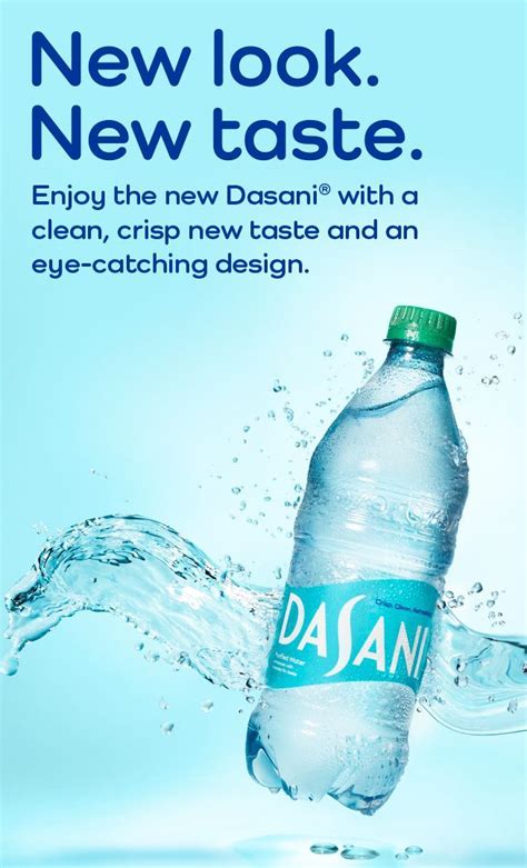 Dasani Water Nutrition Label Danasi Water Nutrition Facts