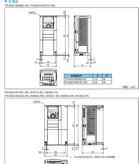 三菱 Mitsubishi Fr E840 0170epb 60 Fr E800系列 变频器