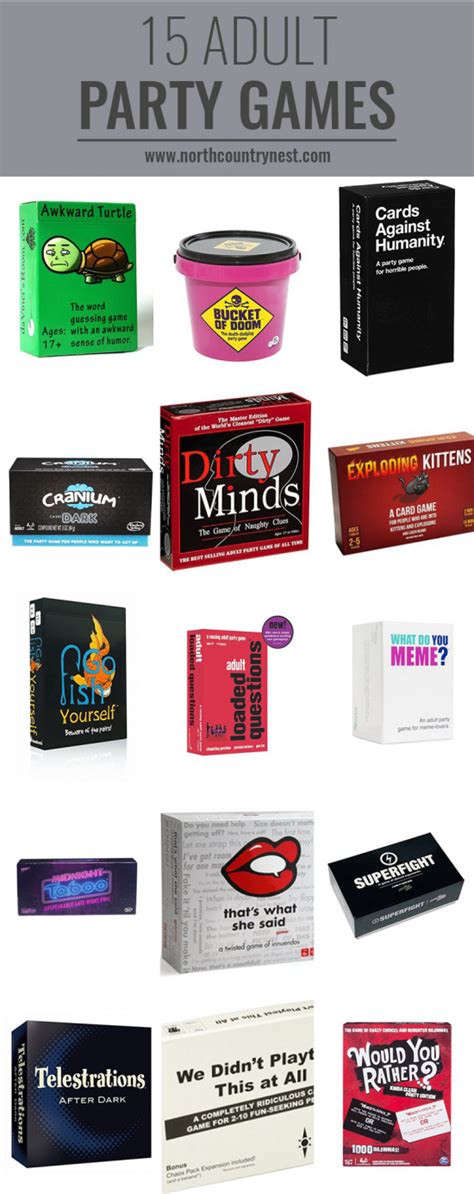 15 Adult Party Games