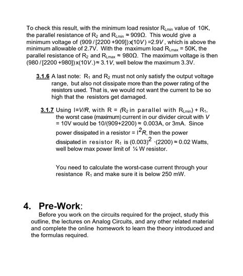 Circuit 3 Construct The Voltage Divider Circuit Shown In Fig Course Hero