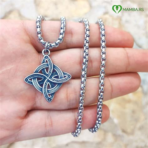 Muška Ogrlica Veštičji Čvor