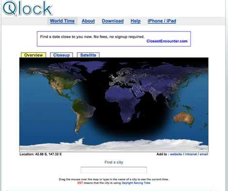 Qlock Operating Aidstime The Dxzone