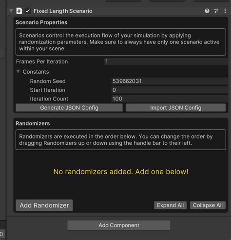Phase 1 Setup And Basic Randomizations Perception Package 100