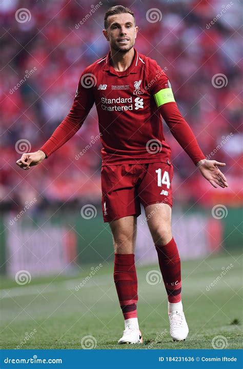 Jordan Henderson Of Liverpool Fc Editorial Photo Image Of Champions