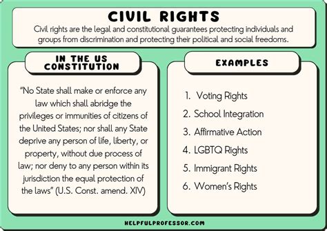 10 Civil Rights Examples 2025
