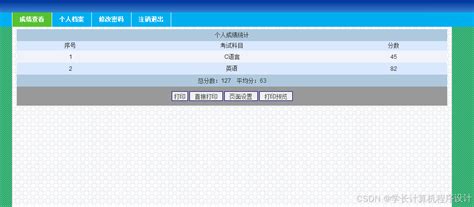Javawebjsp学生信息管理系统源码（jsp学生成绩管理 Jsp学生管理 Jsp学生信息管理）jsp学生管理系统代码 Csdn博客