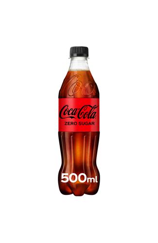 CCEP Coca Cola Coke Zero Bottle GB 500ml Bottle Thompsons Food Service