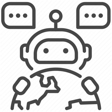 Chat Bot Chatbot World Global Data Disruption Icon Download On Iconfinder