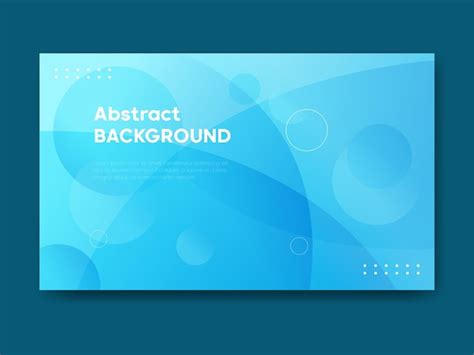 Premium Vector Abstract Gradient Blue Backgorund