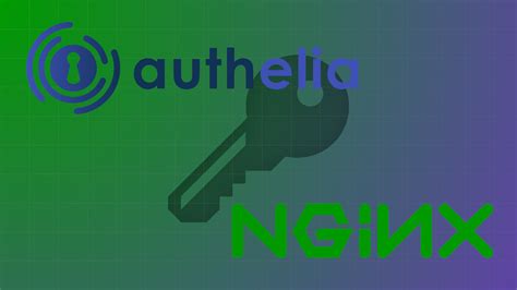 self hosted sso with authelia and nginx