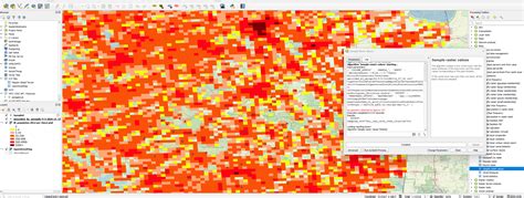 Cant Do Sample Raster Values R Qgis
