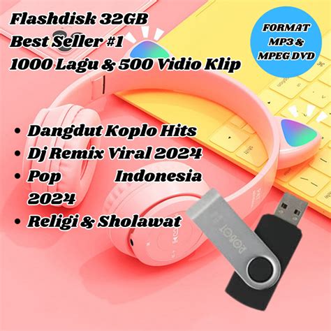 Jual Flashdisk 32gb Robot Untuk Dvd Player Shopee Indonesia
