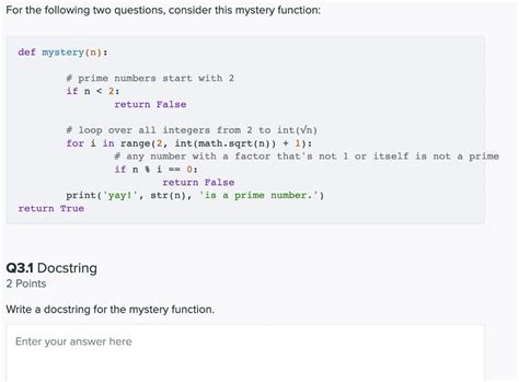 Solved For The Following Two Questions Consider This