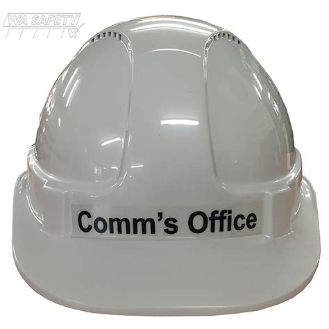 Comms Officers Hard Hat