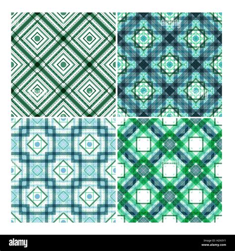 Vector Seamless Patterns Set Stock Vector Image And Art Alamy